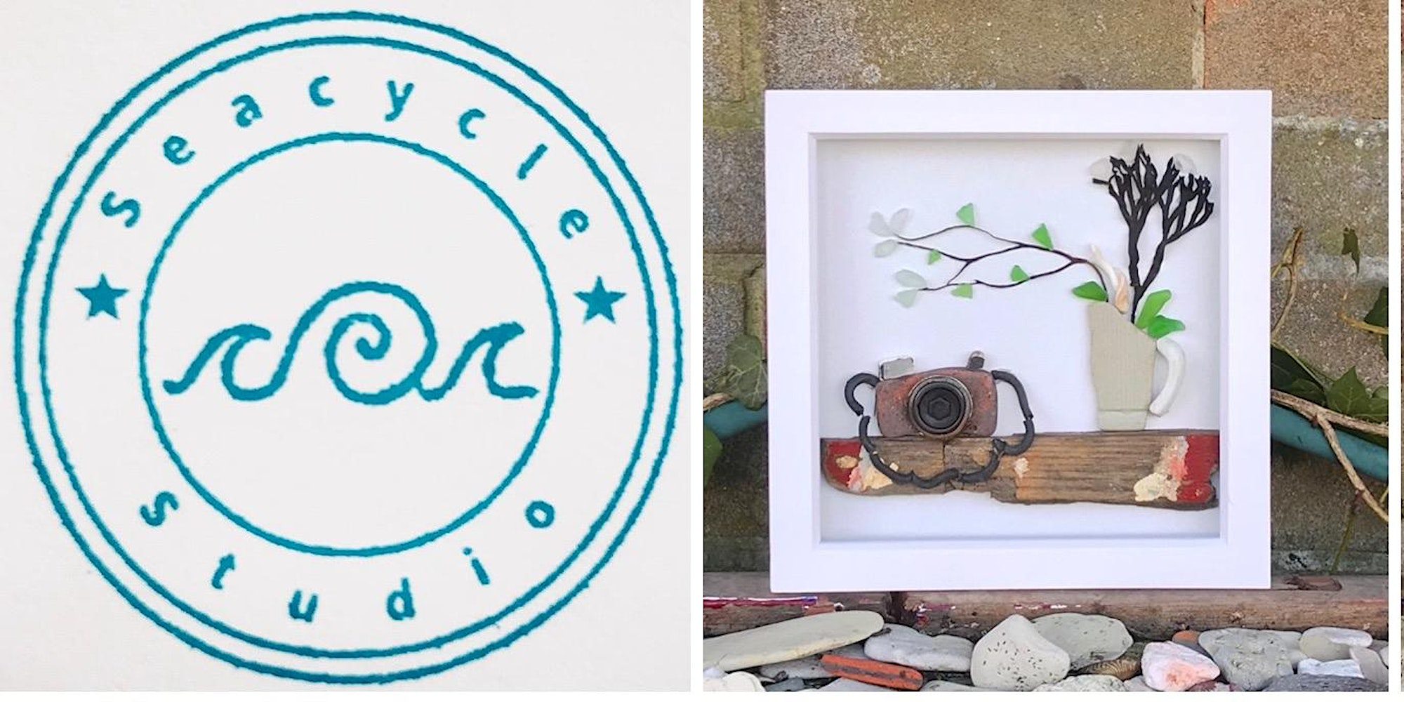 Creating Art with Sea Glass Workshop with Seacycle Studio | Tiny Homes ...